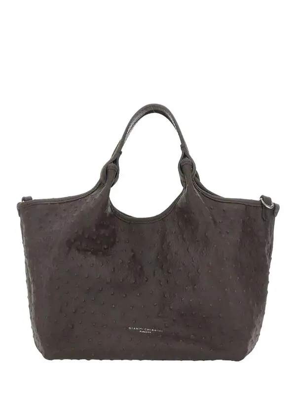 GIANNI CHIARINI Medium Dua Tote Bag - Brown