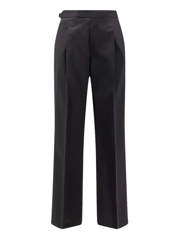 GERMANO 1952 Berlin Fit Satin-trim Trousers - Black