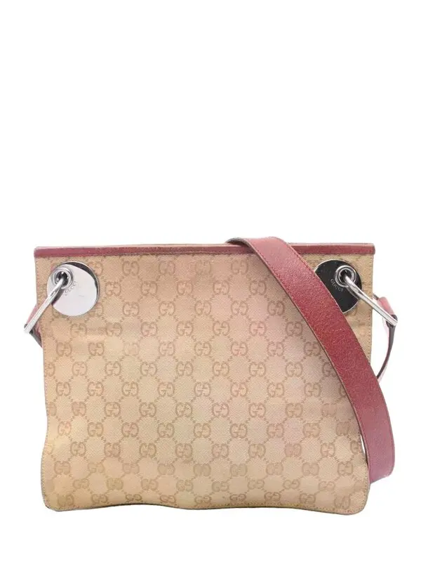 Gucci Gg Canvas Crossbody Bag - Neutrals