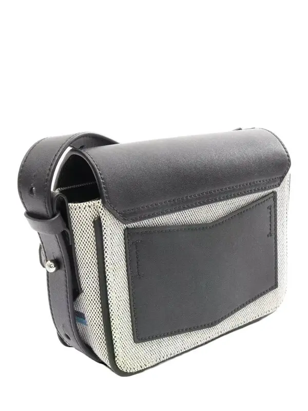 Givenchy Leather-trim Shoulder Bag - Black