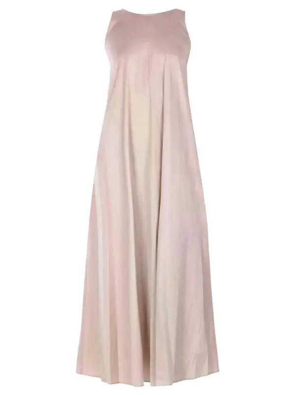 Max Mara Sleeveless A-line Midi Dress - Neutrals