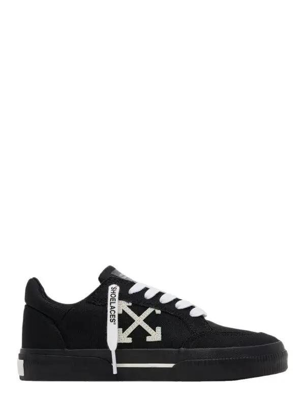 Off-White Vulcanized Low Sneakers - Black