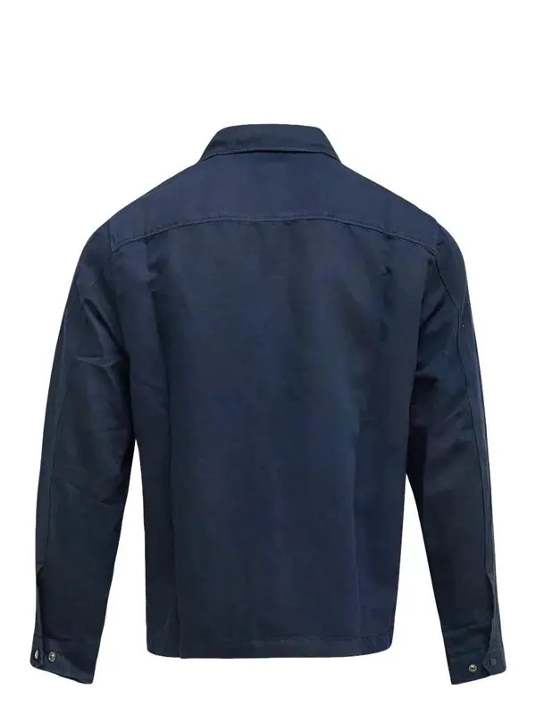 C.P. COMPANY Lens-detail Zipped Overshirt - Blue