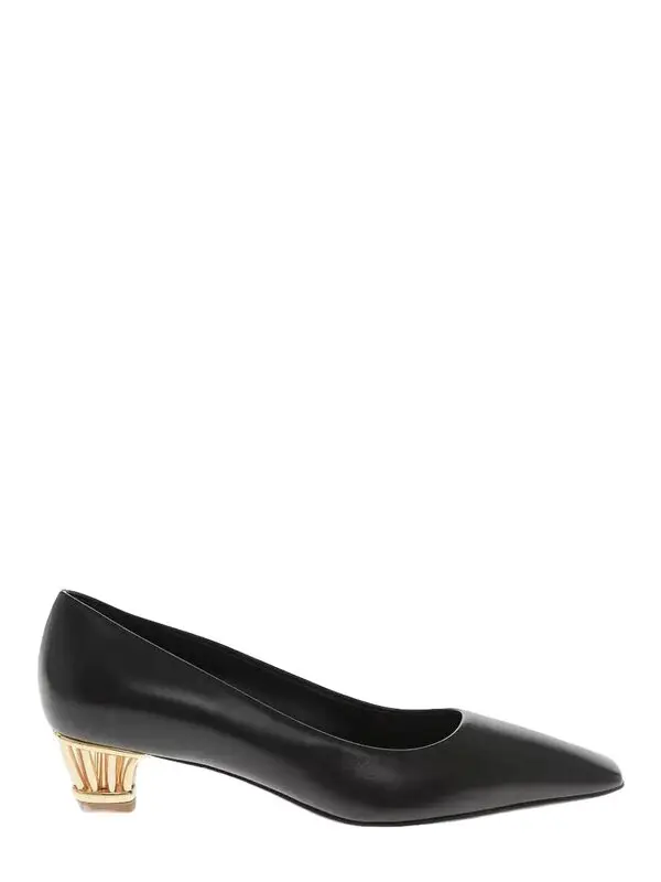 FERRAGAMO Alessya Cage-heeled Pumps - Black