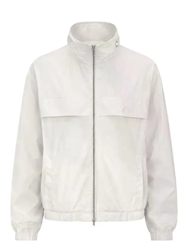 AMI Paris De Coeur Windbreaker Jacket - White