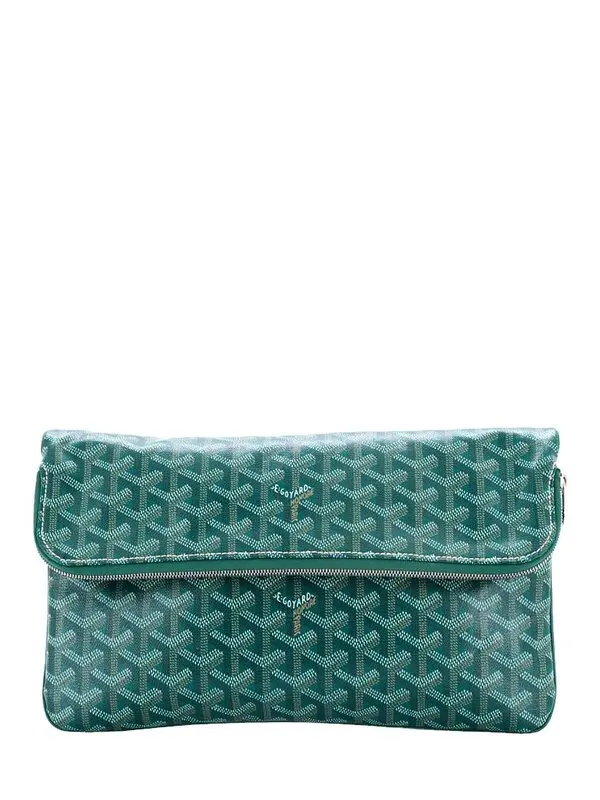 Goyard Saint Marie Clutch Coated Canvas - Green