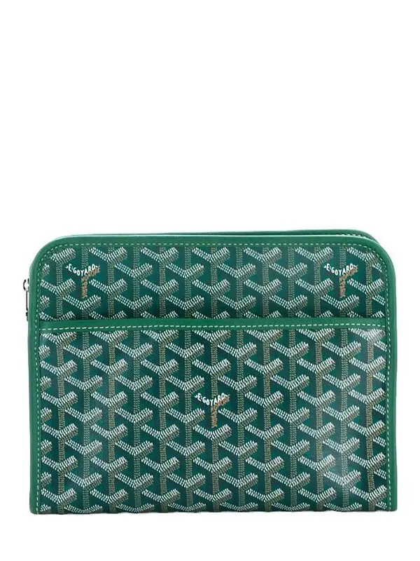 Goyard Mm Jouvence Toiletry Pouch Coated Canvas - Green