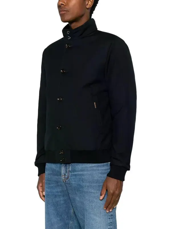 MOORER Janson Bomber Jacket - Blue