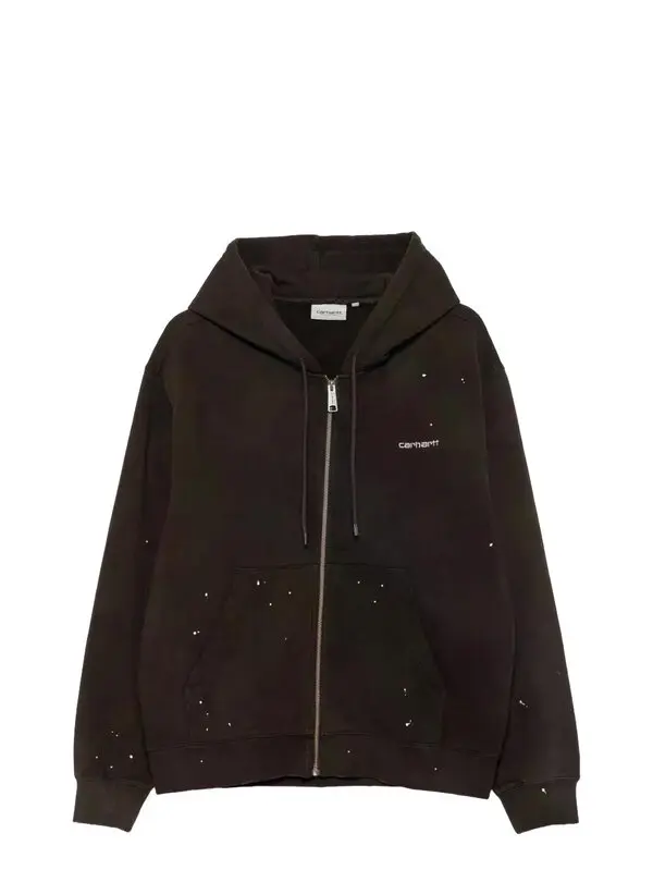 Carhartt Work In Progress Painter Zip-up Hoodie - Brown