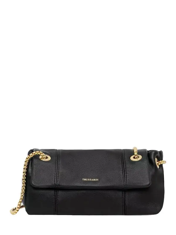 TRUSSARDI Chain-link Shoulder Bag - Black