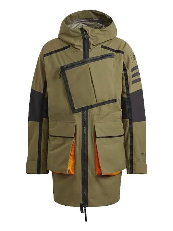 Adidas Xploric Parka Jacket - Army Green