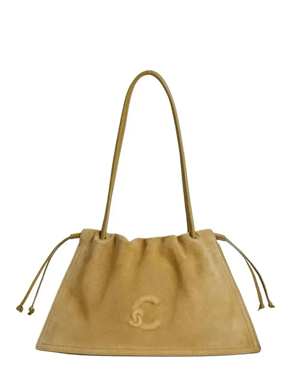 COCCINELLE Medium Shoulder Bag - Camel Brown