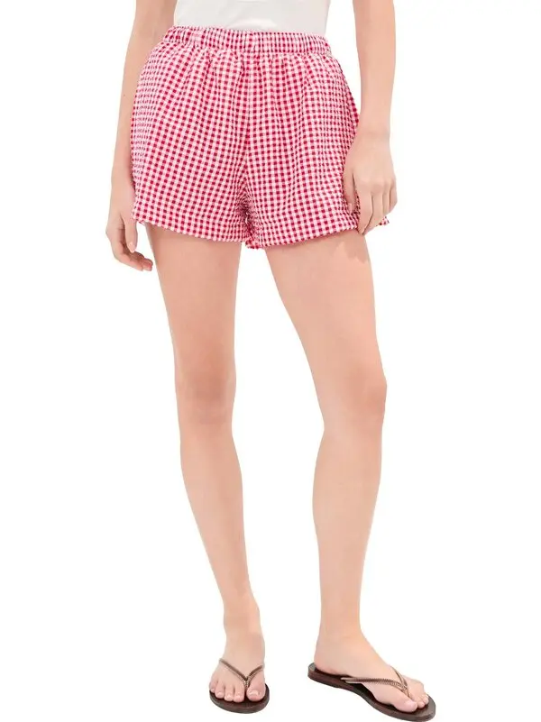 LE BOP Donda Shorts - Red Check