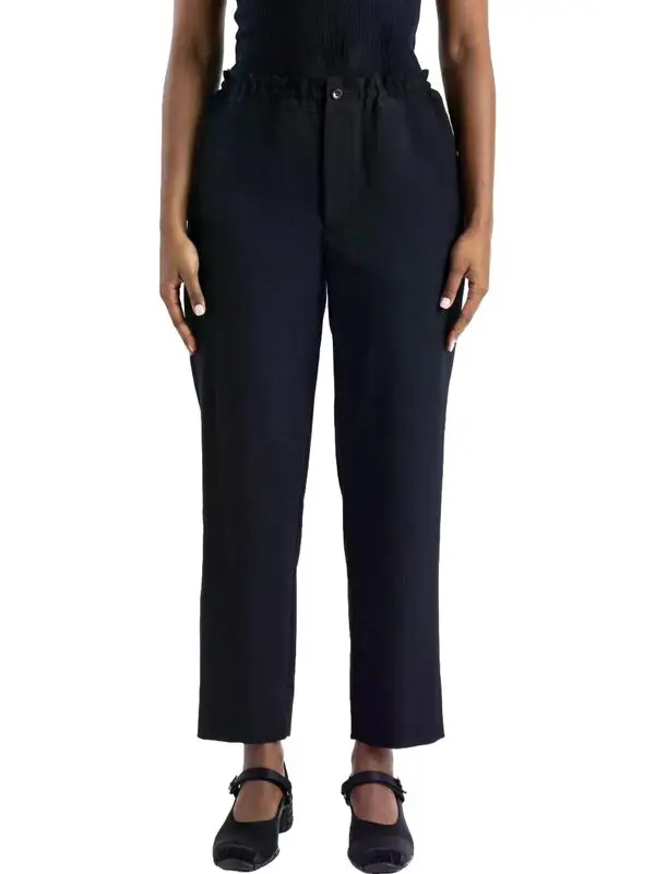 Comme Des Garçons Straight-leg Trousers - Black