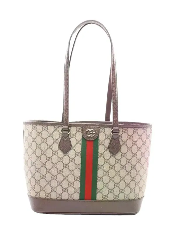 Gucci Gg Supreme Tote Bag - Neutrals