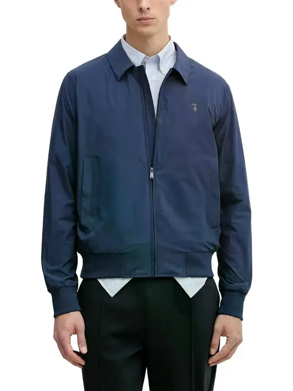 TRUSSARDI Zip-up Jacket - Blue
