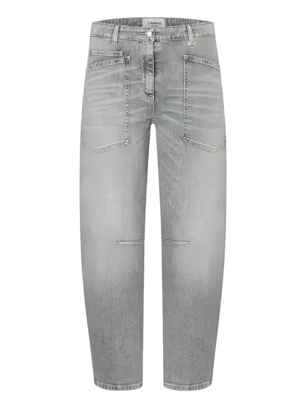 CAMBIO Faded Effect Jeans - Grey