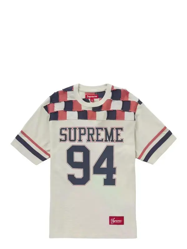 Supreme Patchwork Yoke T-shirt - Neutrals