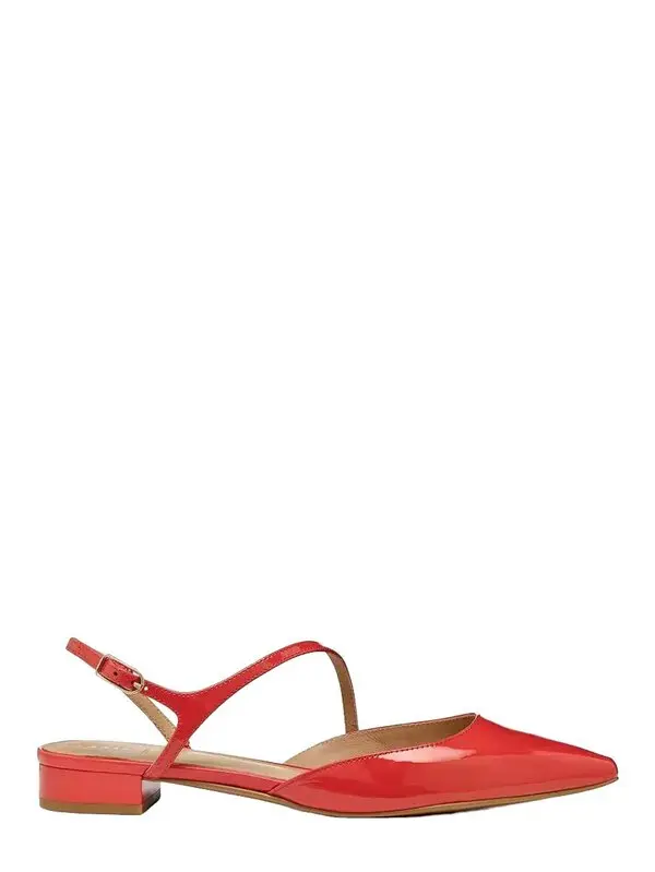 Geox Giselda Pointed-toe Slingback Pumps - Red