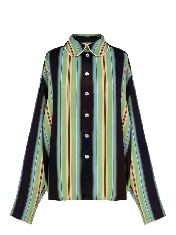 Sleeper Pastelle Striped Shirt - Blue
