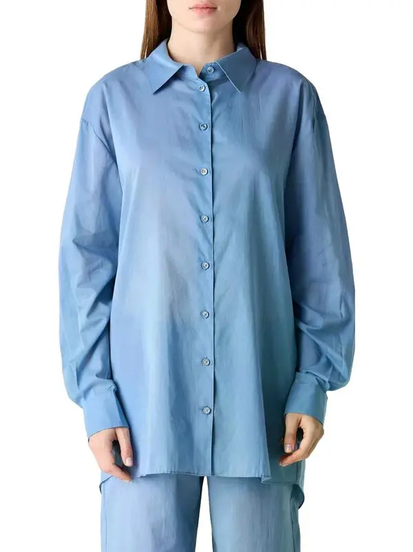 Eterne Eterné Lucien Button-down Shirt - Blue