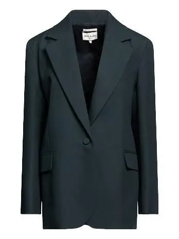 Paul & Joe Midnight Virgin Wool Single-breasted Blazer - Blue