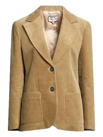 Paul & Joe Single-breasted Corduroy Blazer - Beige