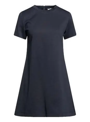 Paul & Joe Cotton Blend Mini Dress - Blue