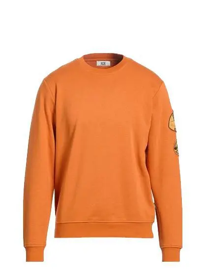 Iceberg Crewneck Sweatshirt With Patches - Orange