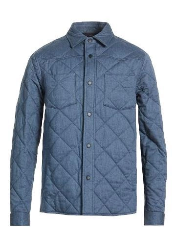 Paul & Shark Quilted Cotton Shirt Jacket - Azure
