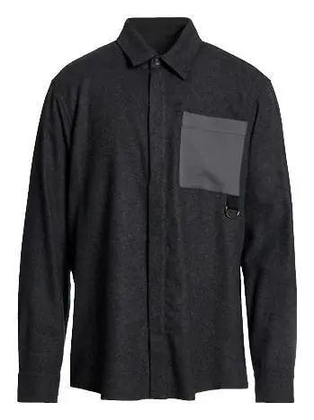 Iceberg Shirt Charcoal Size Cotton, Wool, Polyester - Grey