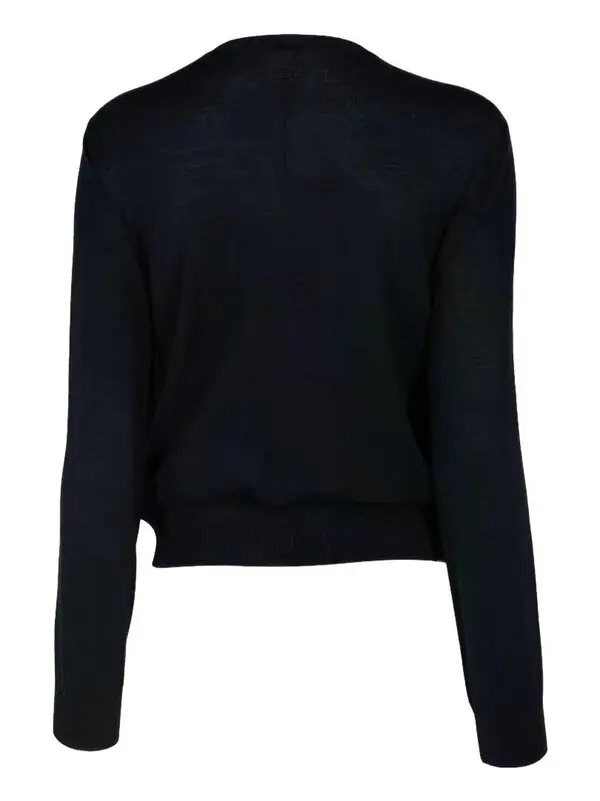 Loewe Buttoned Cardigan - Blue