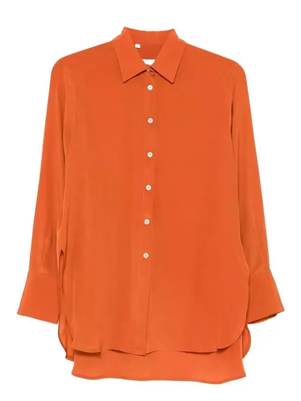 BARBA NAPOLI Long Sleeve Shirt - Orange