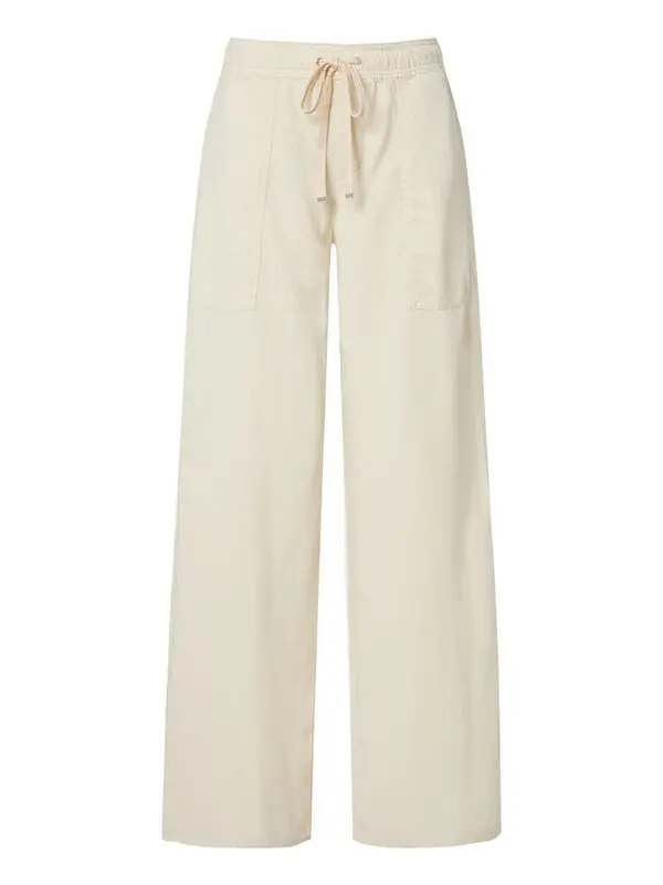 7 For All Mankind Utility Wide-leg Pants - White