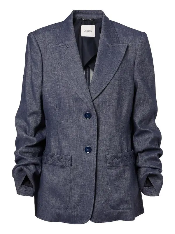 Dorothee Schumacher Fluid Denim Blazer - Blue