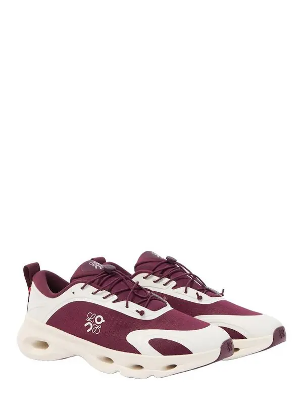 Loewe X On Cloudsolo Sneakers - Burgundy