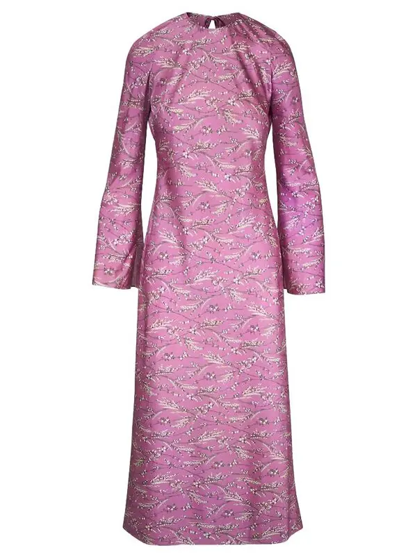 Veronica Beard Gemma Midi Dress - Pink