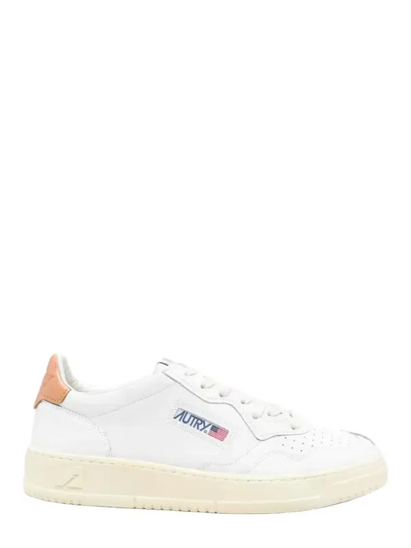 AUTRY Medalist Leather Sneakers - White
