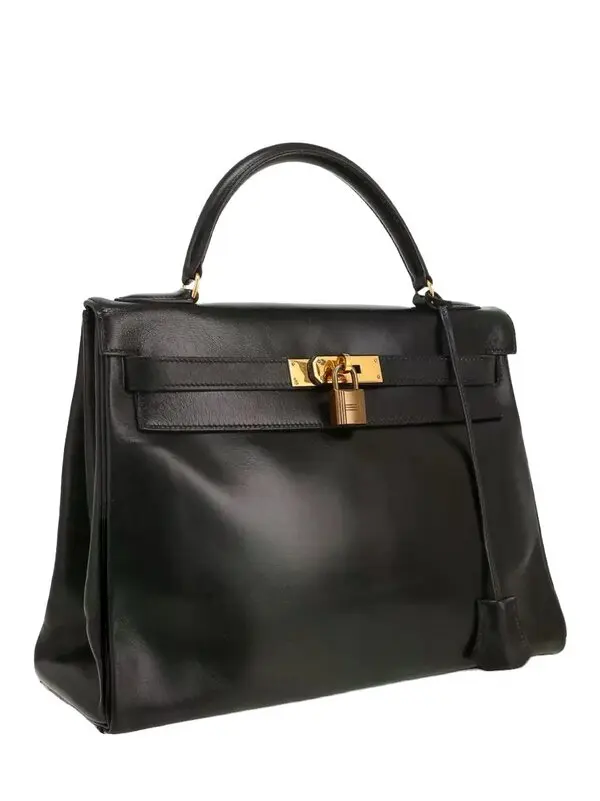 Hermès 1991 32 Kelly Handbag - Black