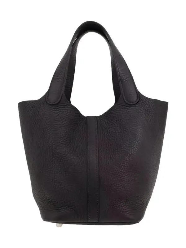 Hermès 18 Picotin Handbag - Black