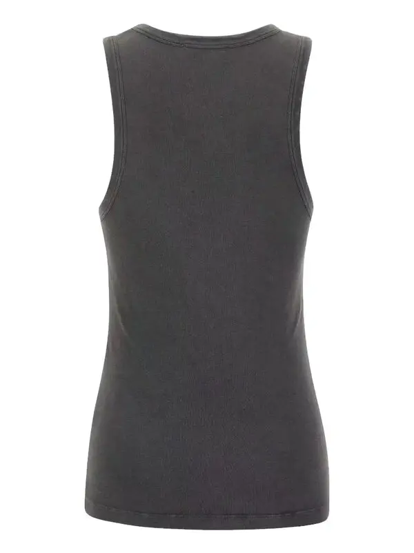 ENTIRE STUDIOS Sleeveless Crew Neck Tank Top - Grey