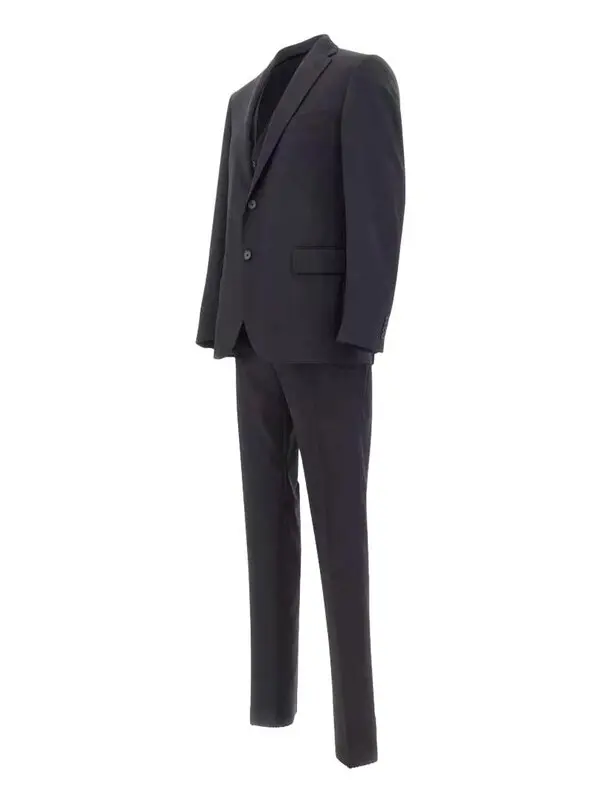 MARCHESANI Three-piece Single-breasted Suit - Grey