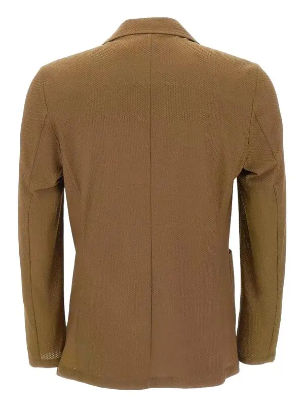 BOB Golden Single-breasted Two-button Blazer - Brown