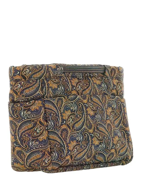 GIANNI CHIARINI Paisley-print Clutch Bag - Blue
