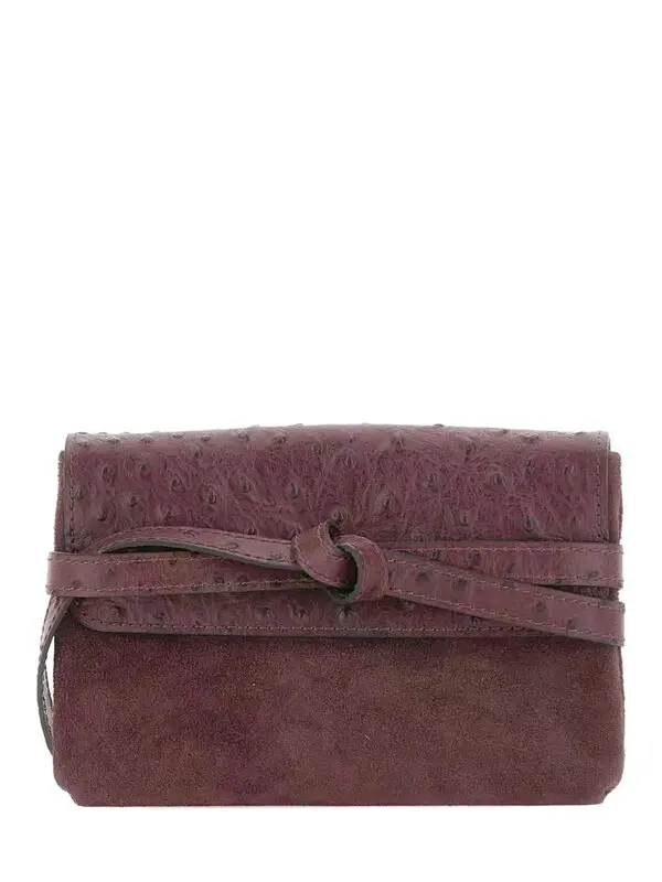 GIANNI CHIARINI Belty Clutch Bag - Red