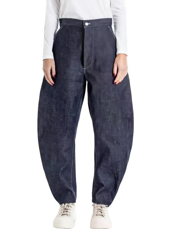 TUKI Type 4 Contrast-stitch Jeans - Blue