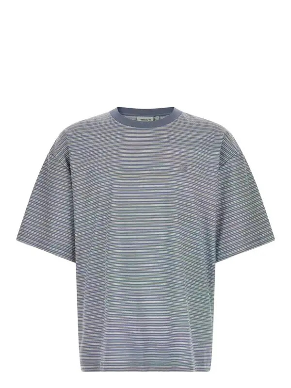 Carhartt Work In Progress Dupree Striped T-shirt - Blue