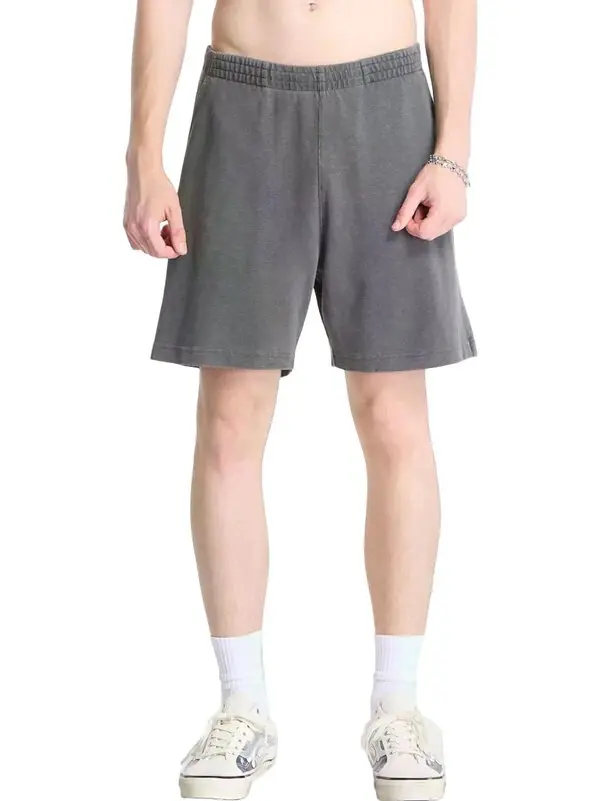 Carhartt Work In Progress Balloon-fit Garment-dyed Shorts - Grey