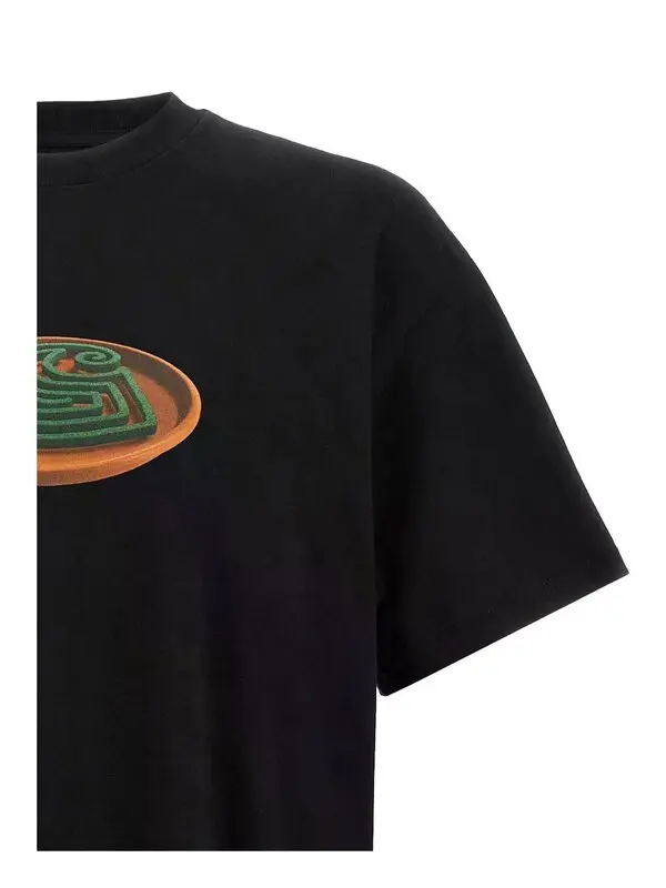 Carhartt Work In Progress Spiral Print T-shirt - Black