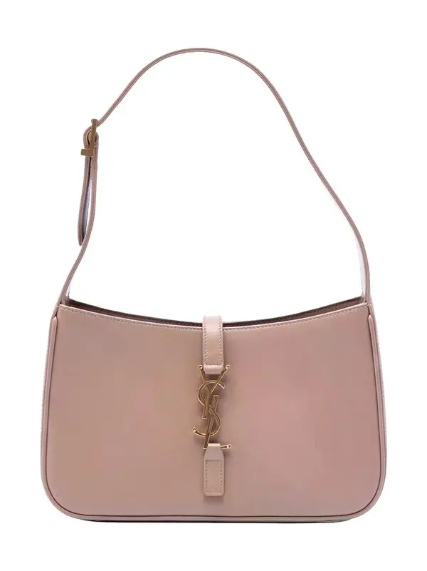 Saint Laurent Le 5 A 7 Shoulder Bag - Brown